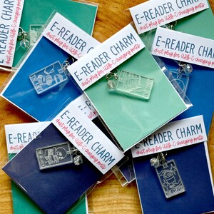 The Reader Tarot Card E-reader Charm and Dust Plug for Kindle and Other ...
