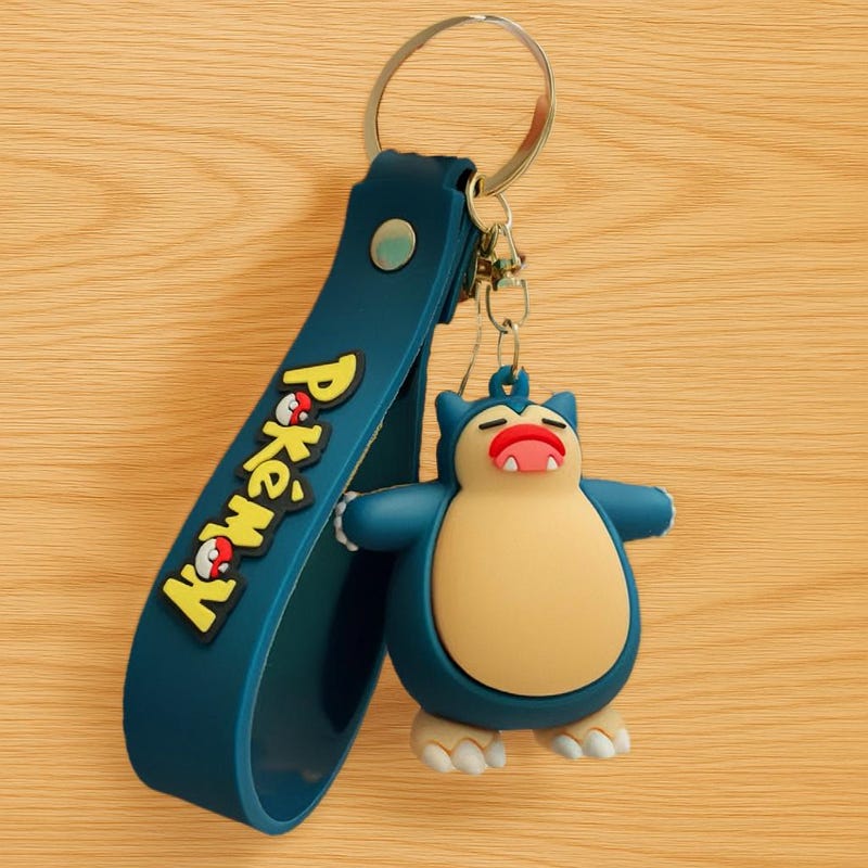 Snorlax Keychain - Etsy