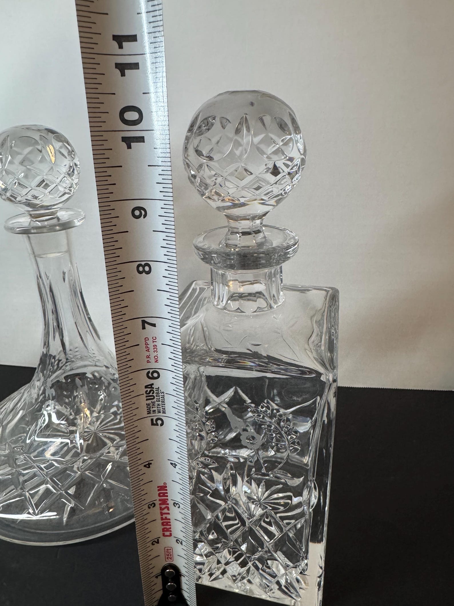 3 Assortment of Rogaska Gallia Crystal Decanter - Etsy