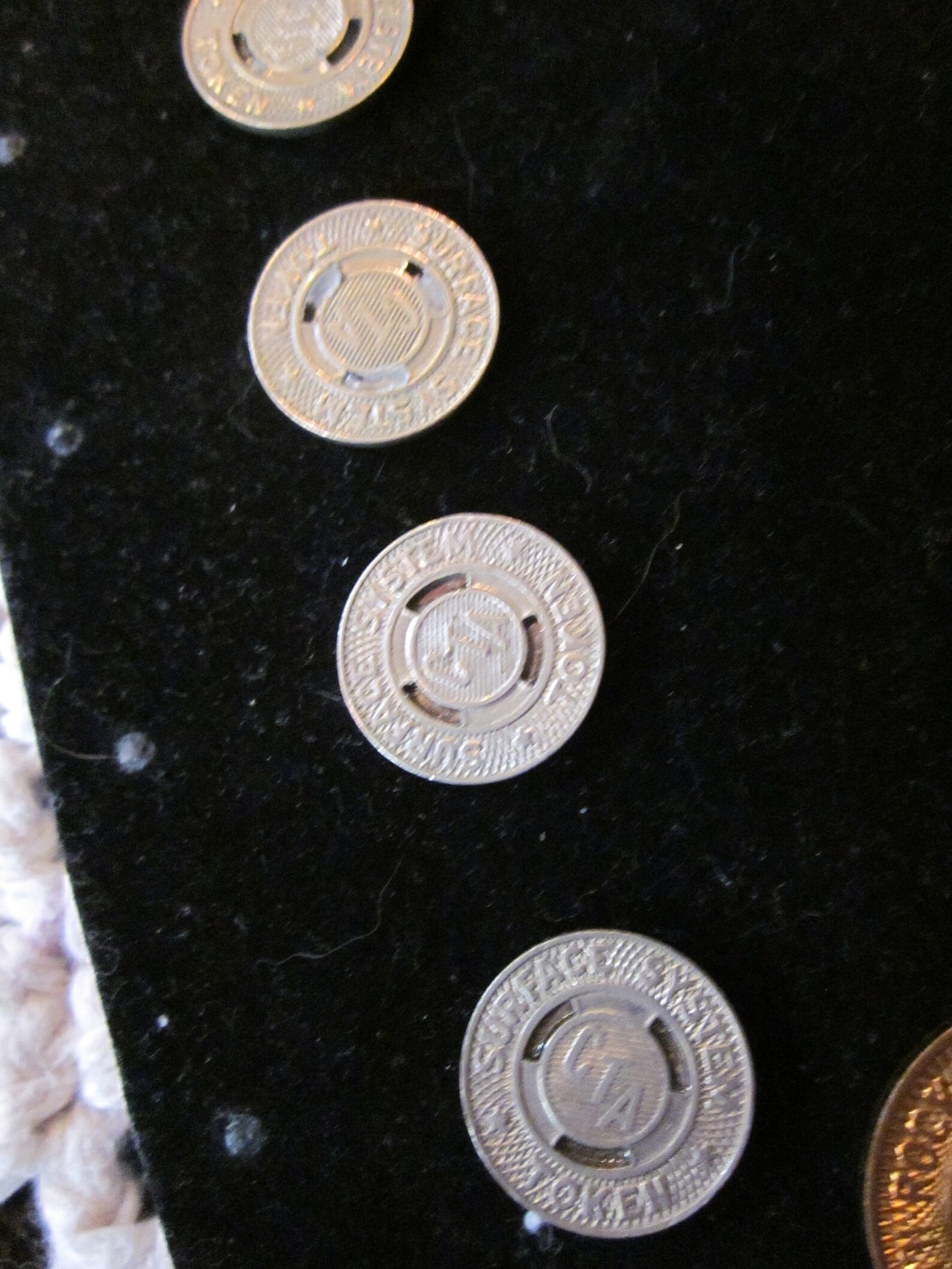 CTA Transit Token Pin One 16mm Metal CTA Surface System | Etsy