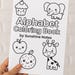 Alphabet Coloring Book A-Z , Trace and Color Letters, Preschol ...