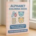 Alphabet Coloring Book A-Z , Trace and Color Letters, Preschol ...