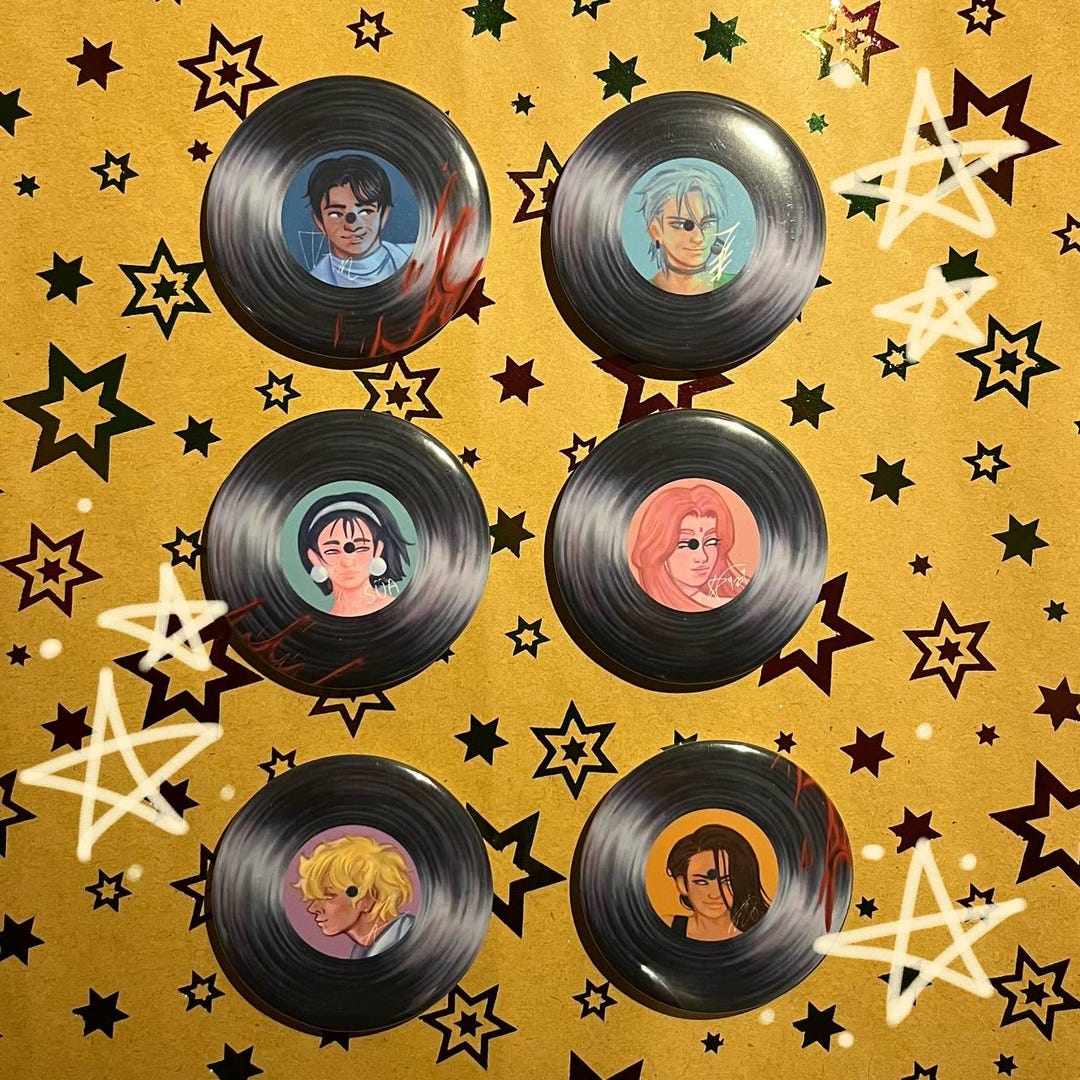 Alien Stage Vinyl - Pin Badges - Etsy