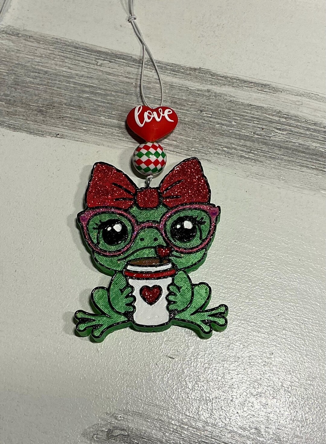 Love Frog Freshie With Heart - Etsy