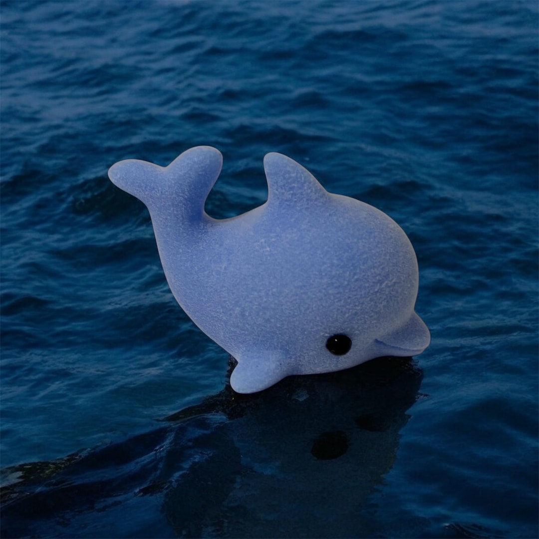 Dolphin Taba Squishy - Handmade - Etsy