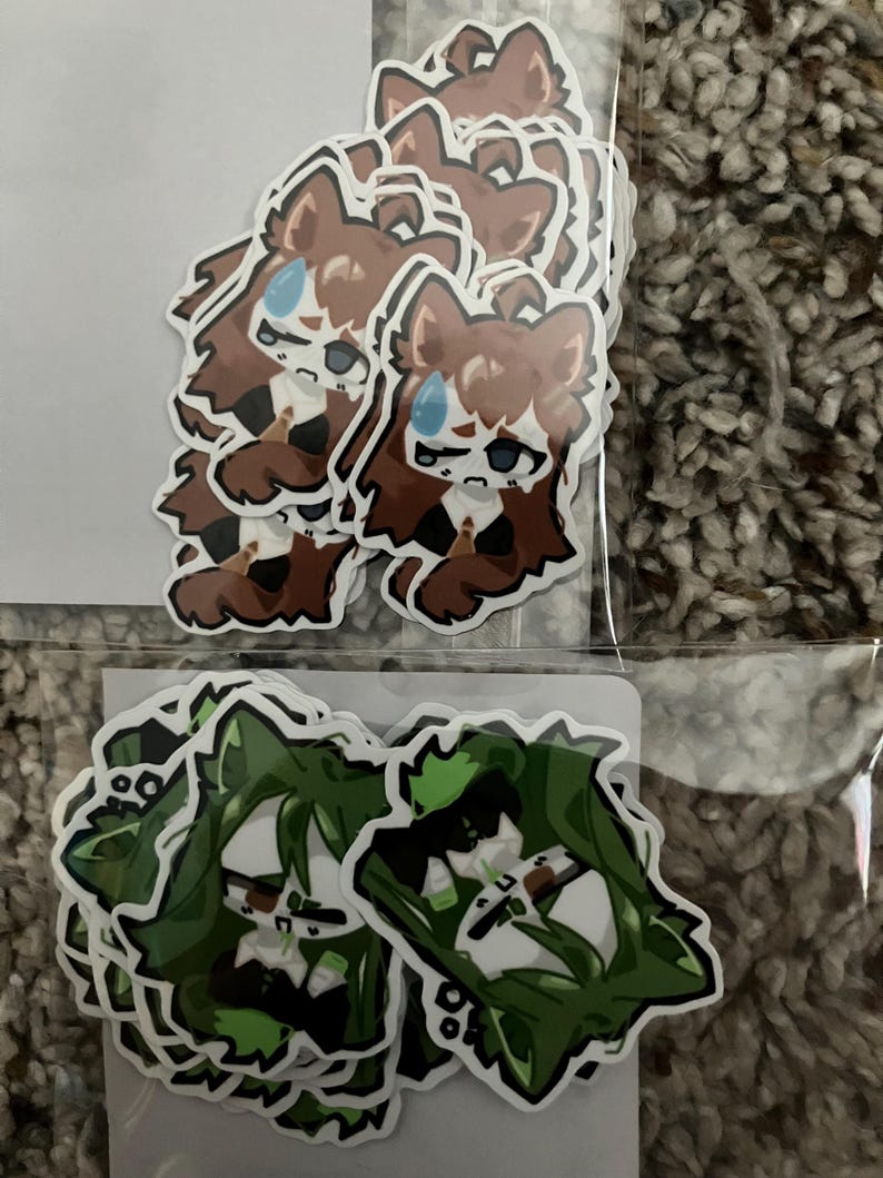 Lobotomy Corporation Sephirah Cats Stickers - Etsy