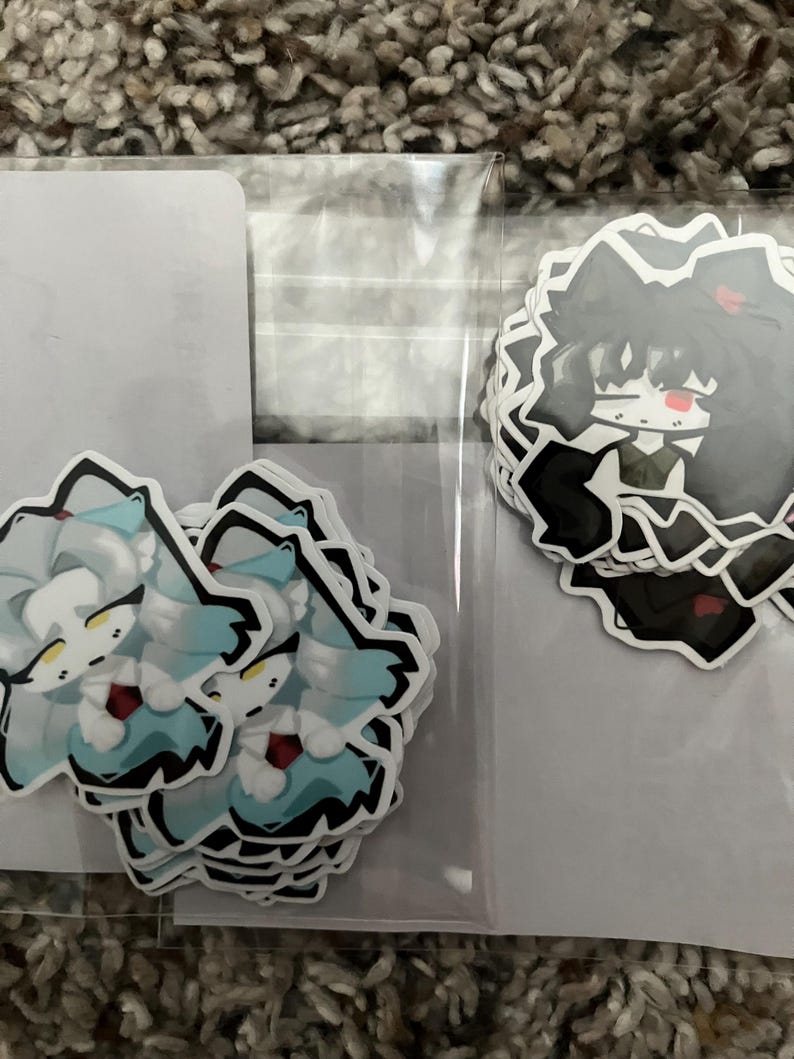 Lobotomy Corporation Sephirah Cats Stickers - Etsy