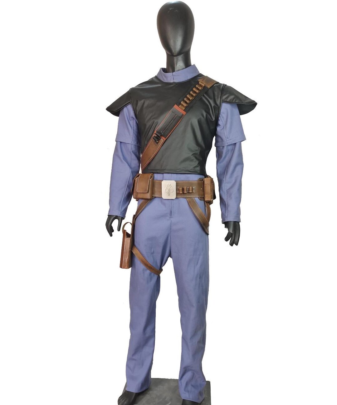 Jango Fett Inspired Mandalorian Costume | Boba Fett 1313 Style Belt ...