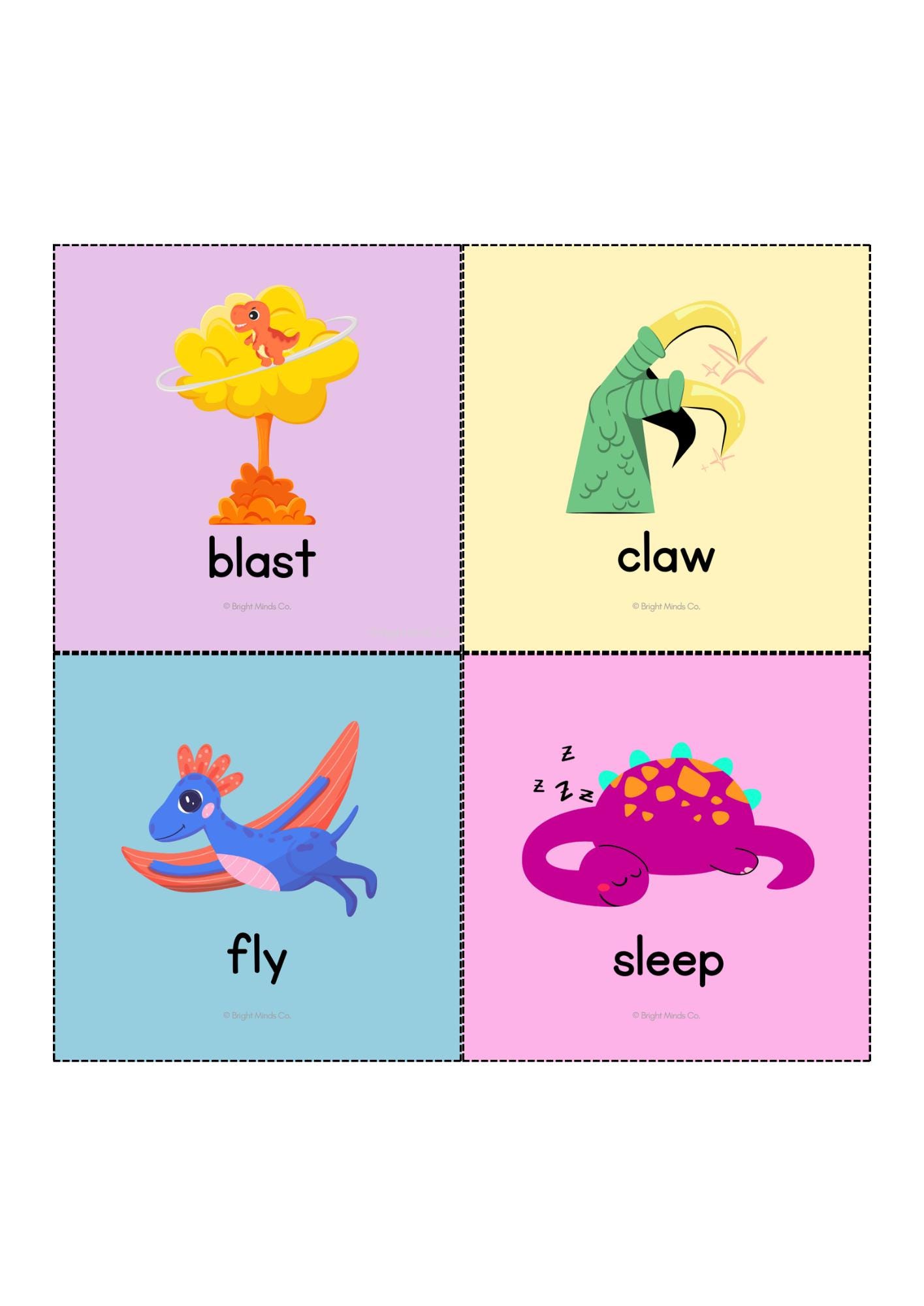 Dino Consonant Blends Pack | Dinosaur Themed Fun Phonics Activities ...
