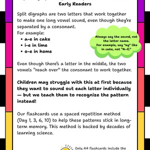 Digraph Sounds Flashcards Pack | Evidence Based Phonics Teaching Tool ...