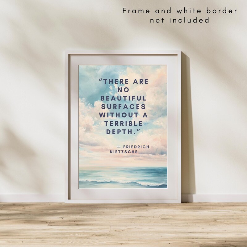 Nietzsche Poster - Etsy