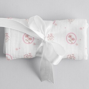 Blush Pink Floral Seamless Pattern - Romantic Watercolor Flowers ...