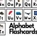 ABC Alphabet Flashcards Learning to Read Letters Kindergarten Pre K ...
