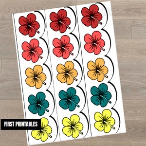 Hibiscus Flower Whiteboard Trim Paper Homeschool Classroom - Etsy