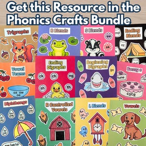 Anchor Chart Bossy E Phonics Craft Art Project Kindergarten 1st Grade ...