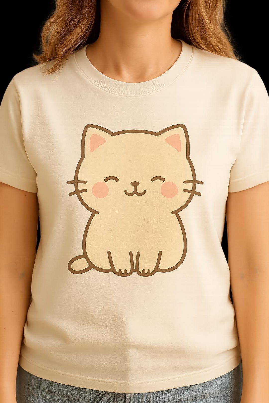Cute Cat PNG – Kawaii Chibi Cat Clipart for Shirt, Mug & Sublimation ...