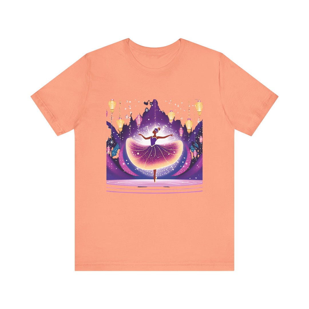 Ballerina Dancer Unisex Tee, Belllacanvas Shirt for Autum Leaves, Soft ...