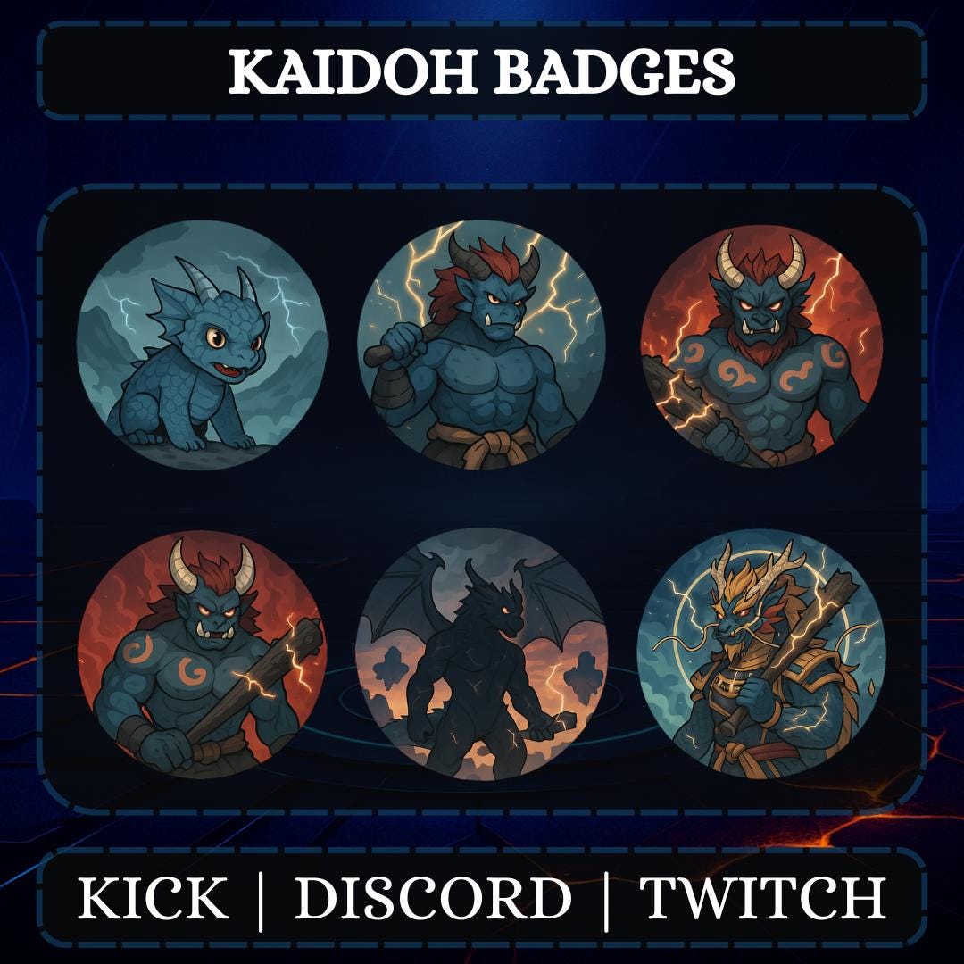 Anime Character Streamer Badges PNG | Sub & Bit Icons for Twitch ...
