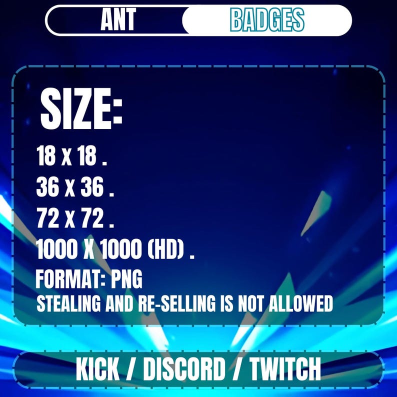 Insect Ant Twitch Subscriber Badges PNG | Nature Sub & Bit Icons ...
