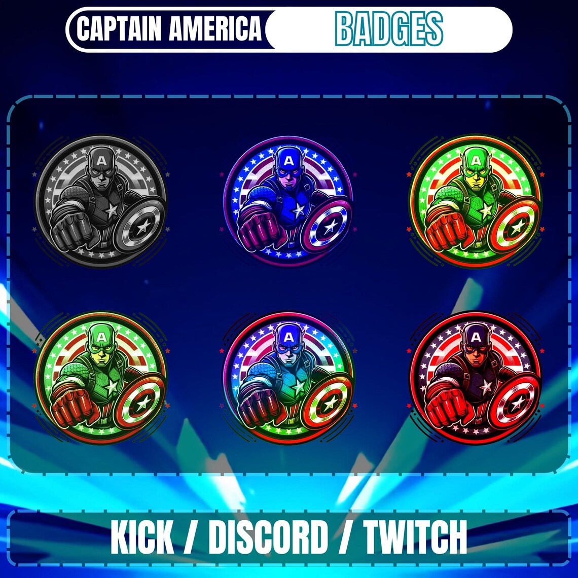 Royalty Character Twitch Sub Badges PNG | King & Queen Theme Subscriber ...
