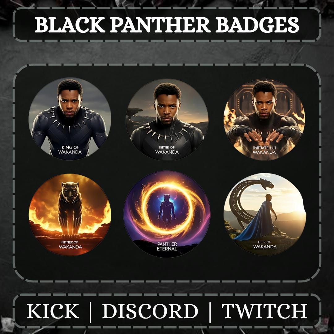 Superhero Twitch Sub & Bit Badges PNG | Hero Theme Streamer Icons ...