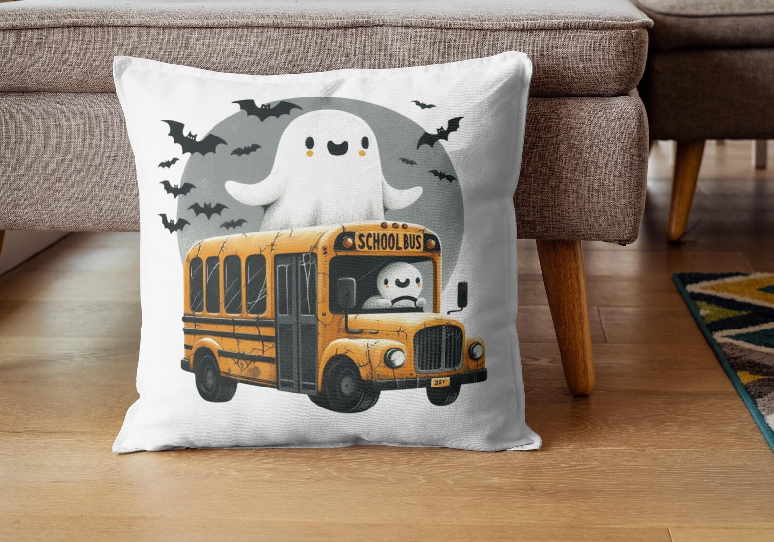 Funny Halloween Ghost Clipart: Watercolor Back to School PNG JPG ...