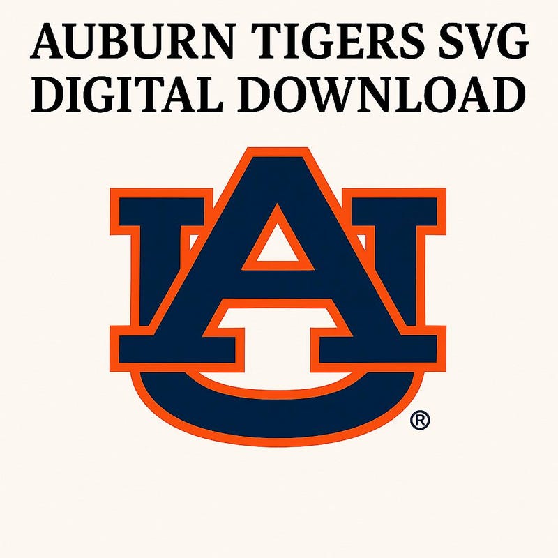 Auburn Svg File - Etsy