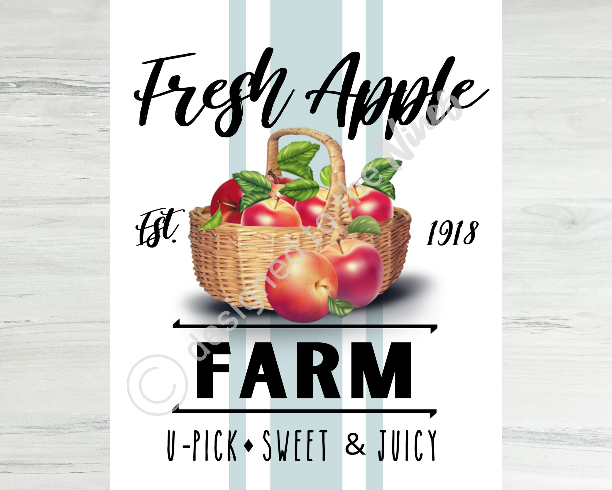 Apple Farm Stand Digital Print instant Download | Etsy