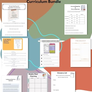 Cooking and Meal Prep Middle School - Etsy