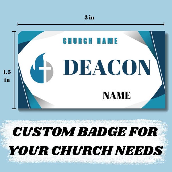 Deacon Pin - Etsy
