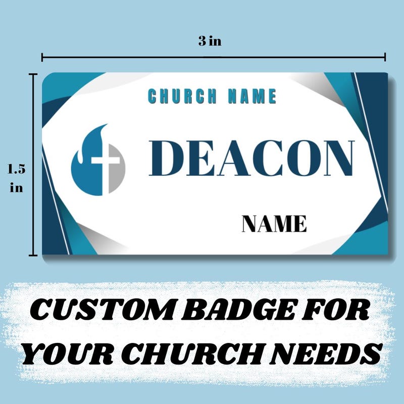 Deacon Pin - Etsy