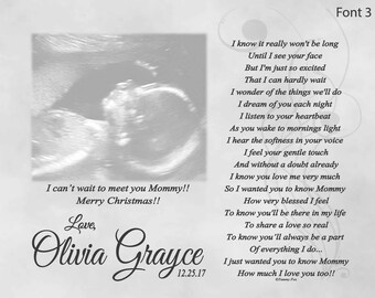 Unborn baby poem | Etsy