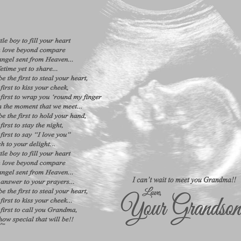 Grandchild Poem - Etsy