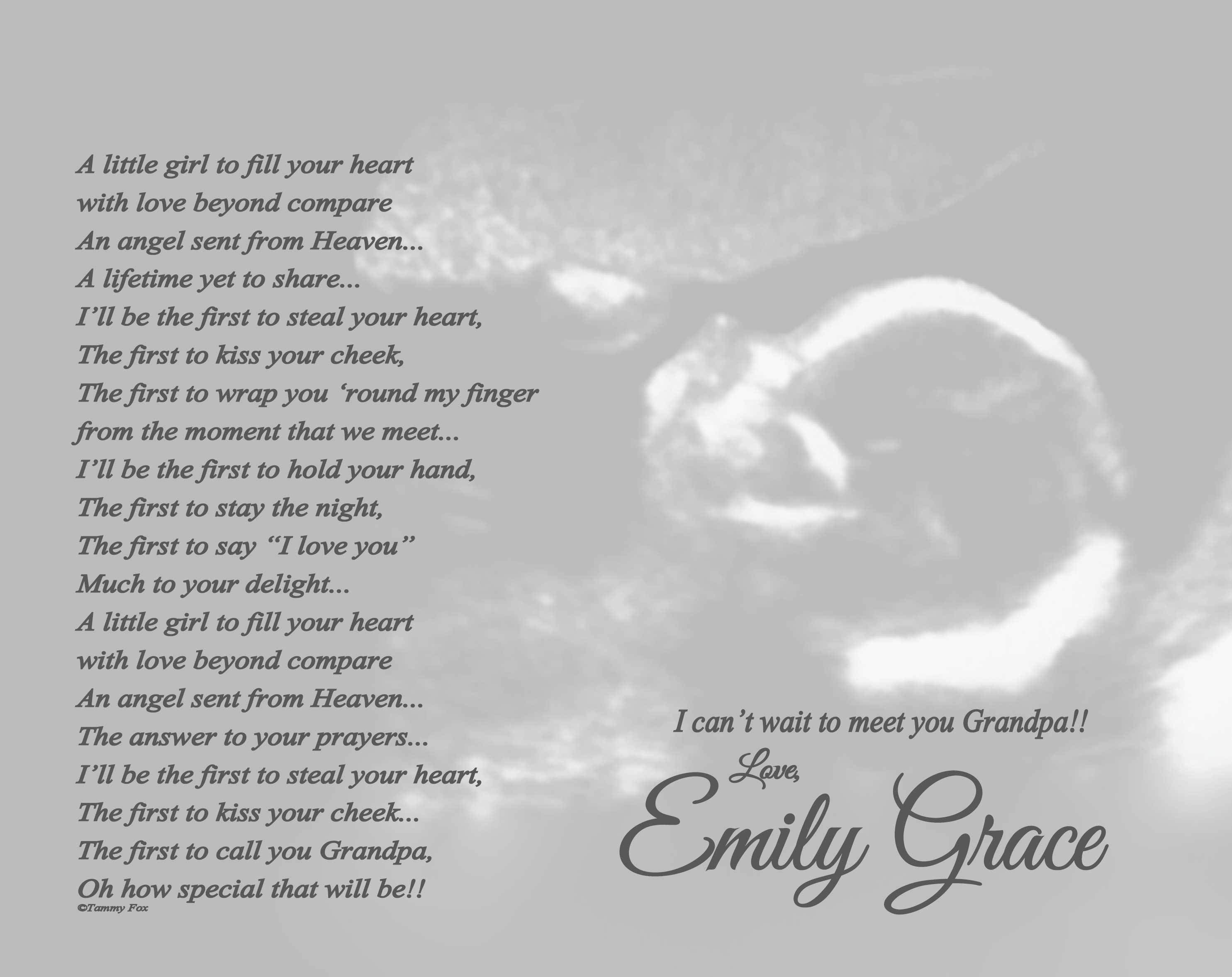 Baby Shower Thank You Poems From Unborn Baby