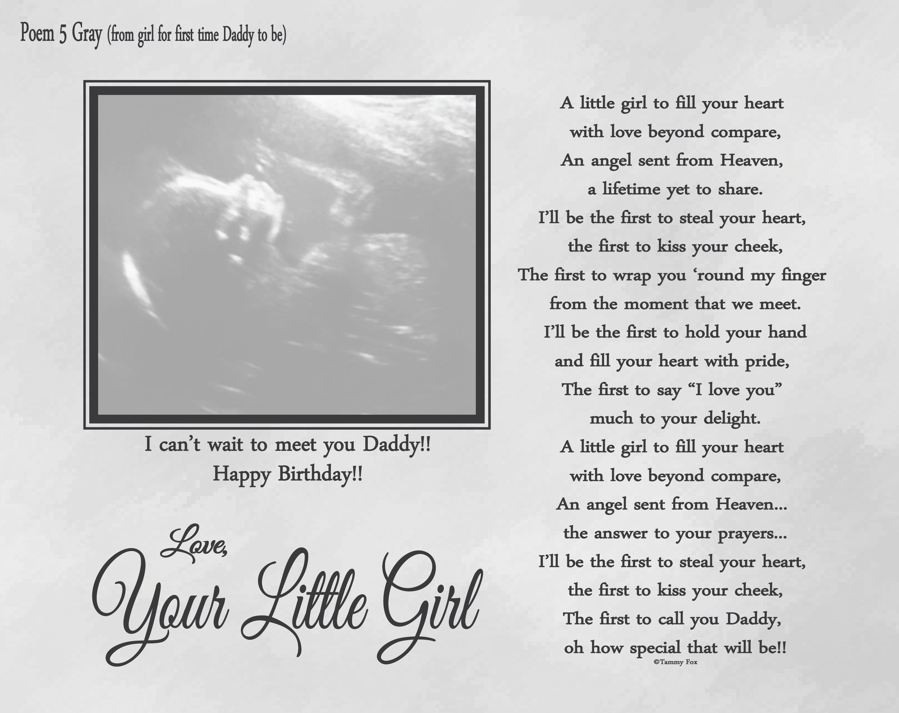 Expecting A Baby Girl Poem