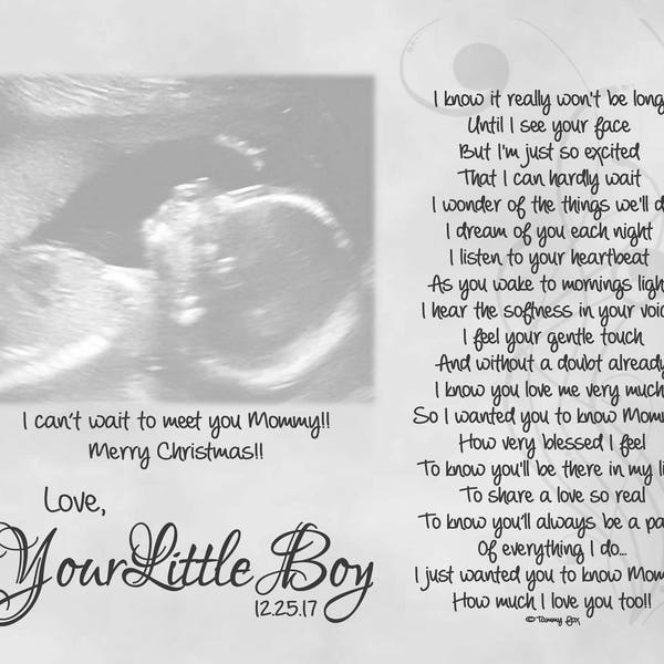 Poem for Baby - Etsy