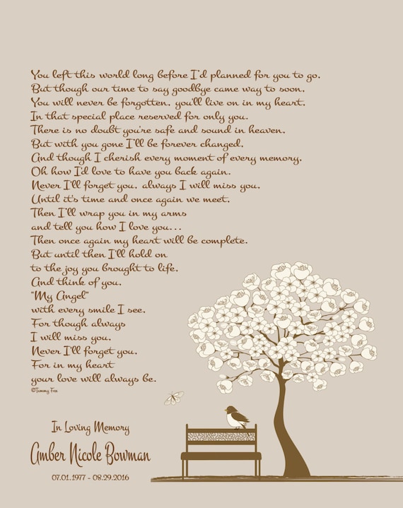 Remembering A Loved One Poem