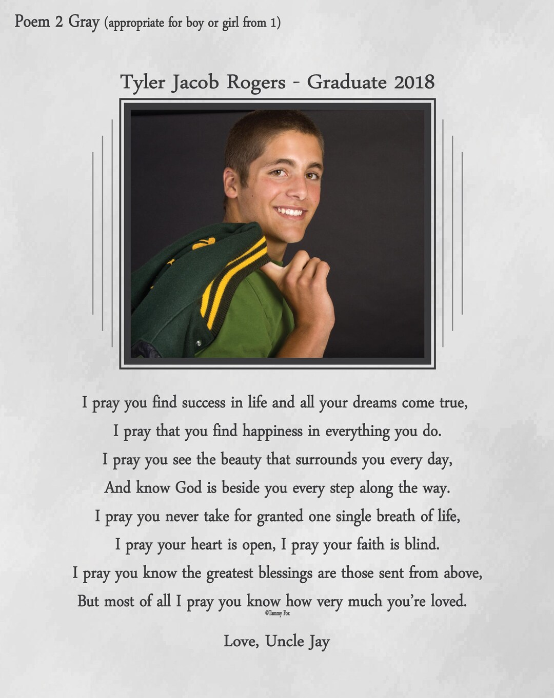 Graduation Gifts Personalized graduation 2018-religious Graduation ...