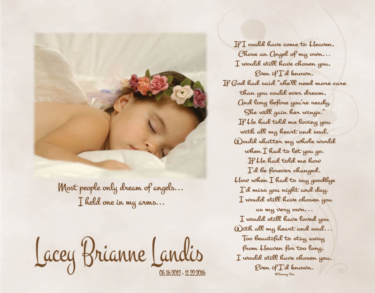 Loss of Child-in Loving Memory-memorial Print-loss of Son-loss - Etsy