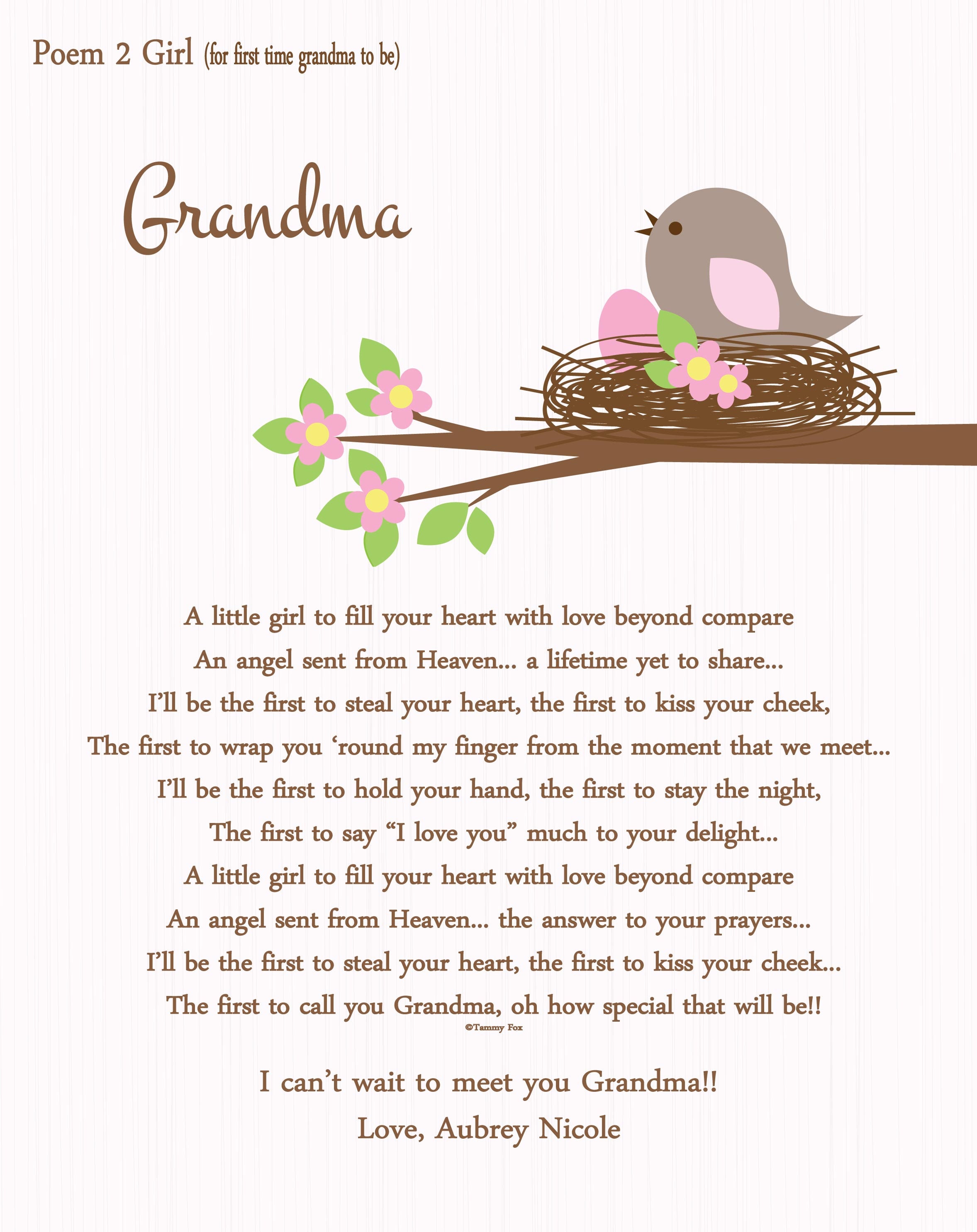 Expecting Baby Poems