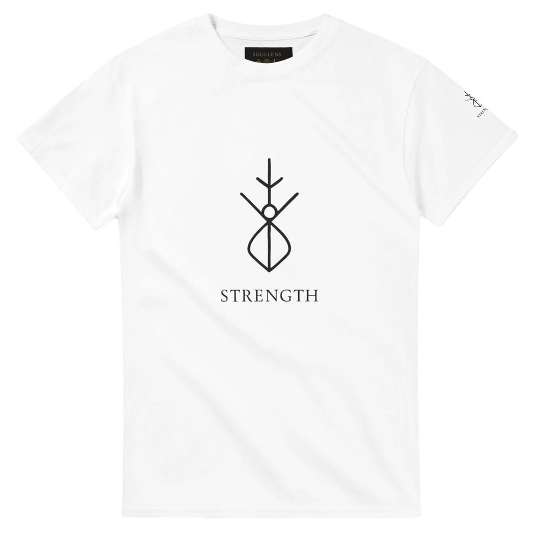 Wearable Strength Sigil T-shirt – Courage & Energy Aligned Shirt for ...