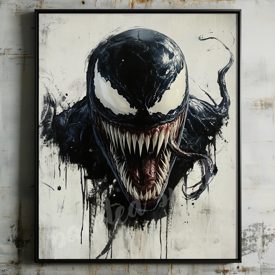 8 Venom Poster Collection, VENOM POSTER, Venom, Venom Png, Marvel Png ...