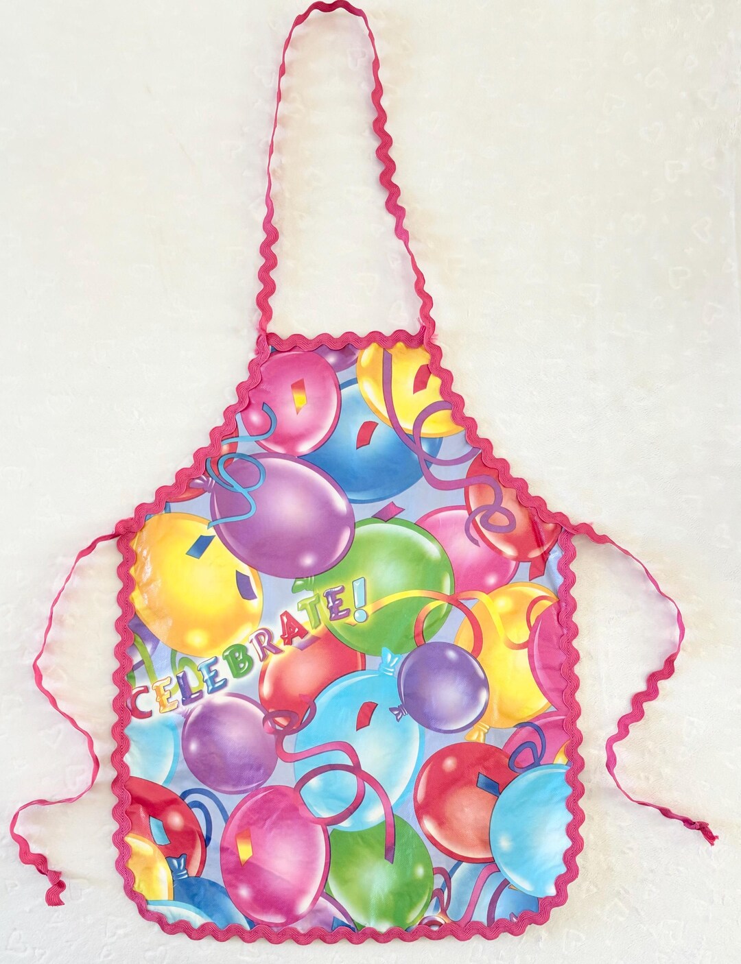 Kids Wipeable Balloon Apron - Etsy