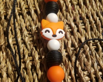 Adorable Fox Lanyard - Etsy