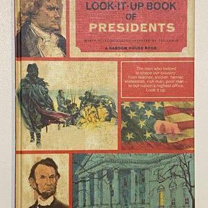 Vintage US Presidential Biographies - Etsy