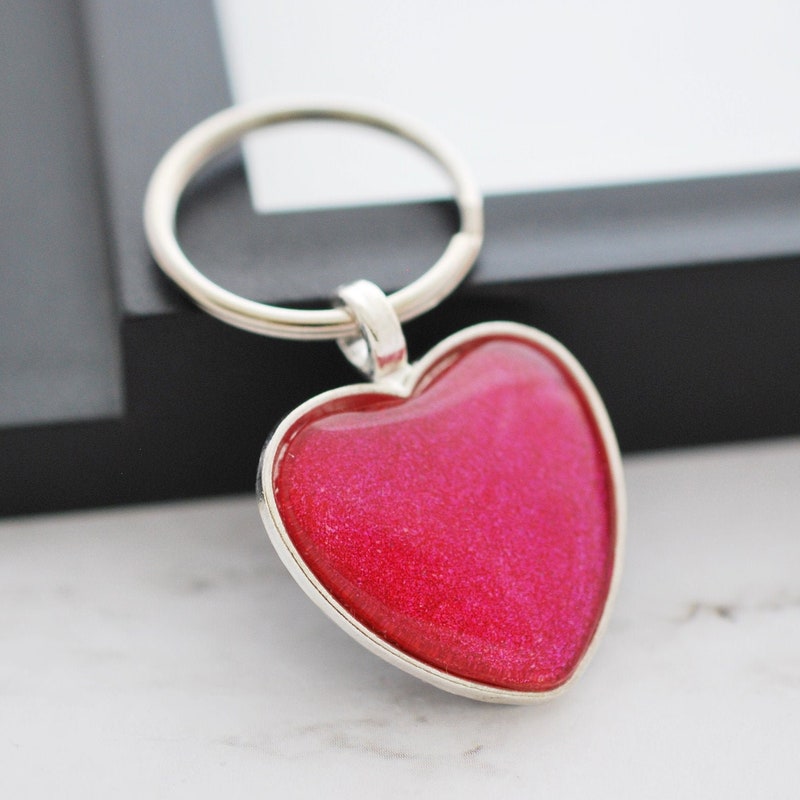 Pink Keychain - Etsy