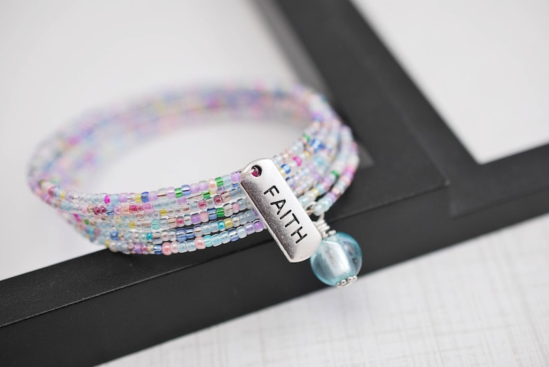 Faith Bracelet Faith Jewelry Inspirational Bracelet - Etsy