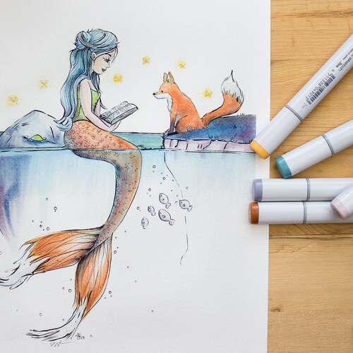 Silver Mermaid Digital Paper Mermaid Scales Silver Mermaid | Etsy