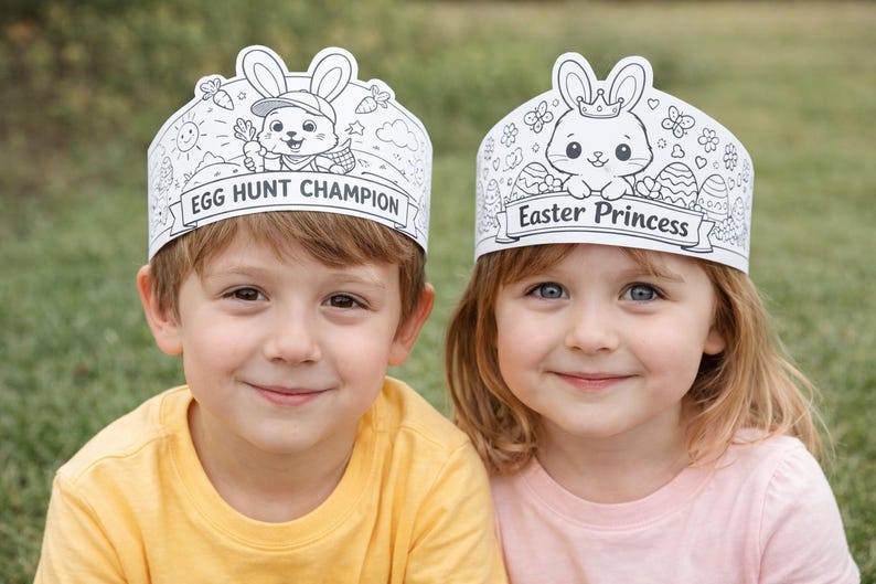 Easter Paper Crown | Printable Crown | Easter Activity | Easter ...
