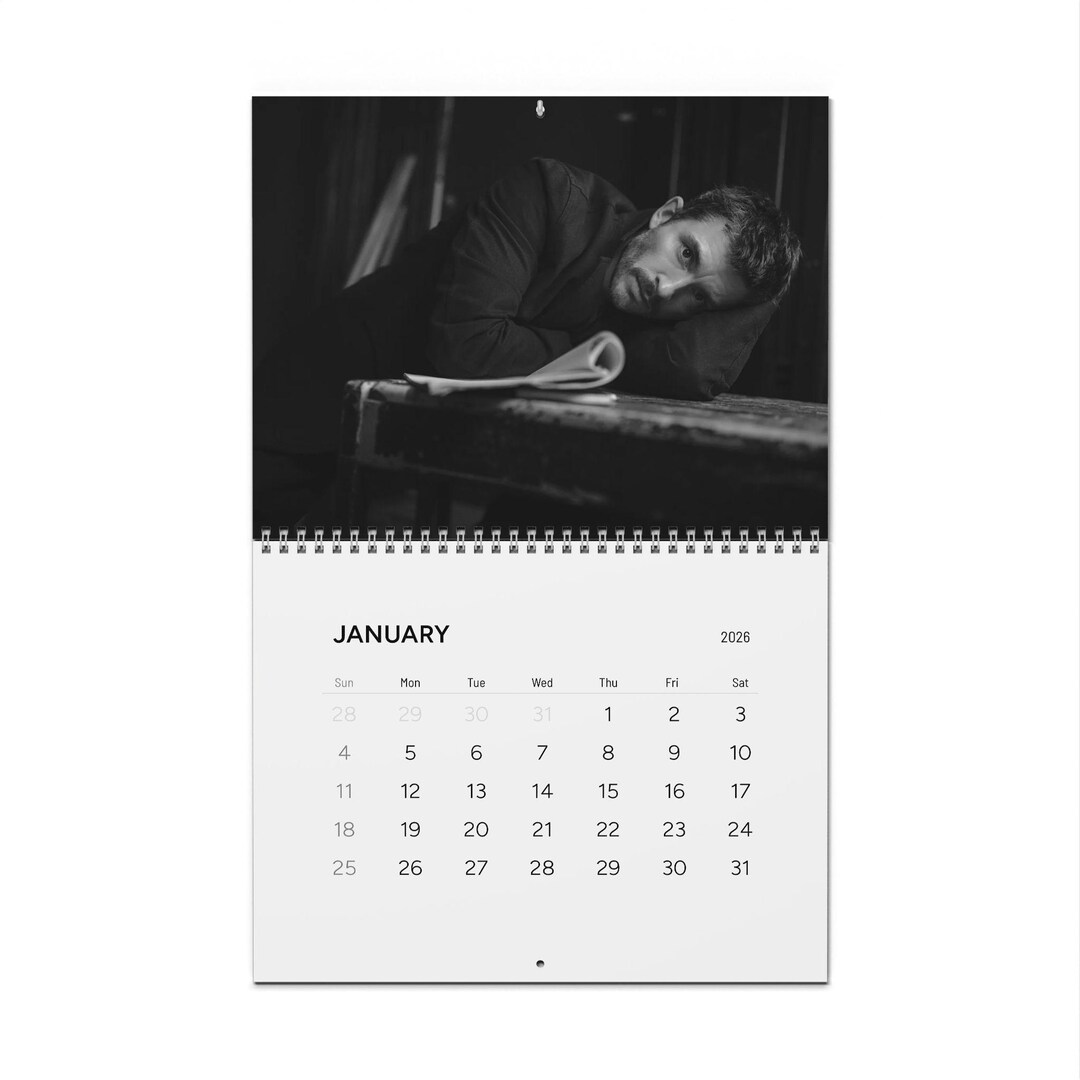 Jonathan Bailey - 2026 Wall Calendar - Etsy UK